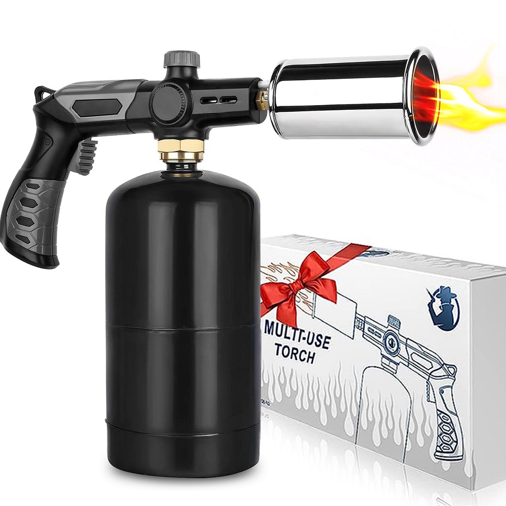 Outdoor BBQ High Temperature Flamethrower BBQ Flamethrower Cooking ...