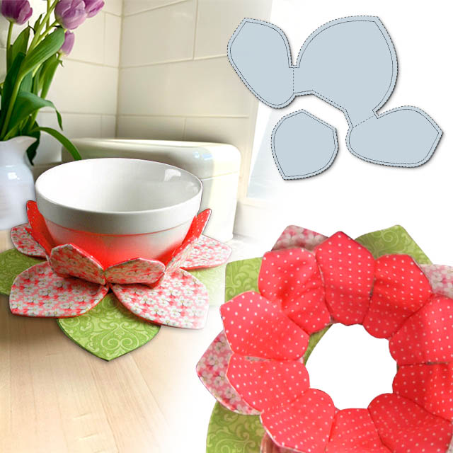 Flower Table Centre Template - With Detailed Instructions