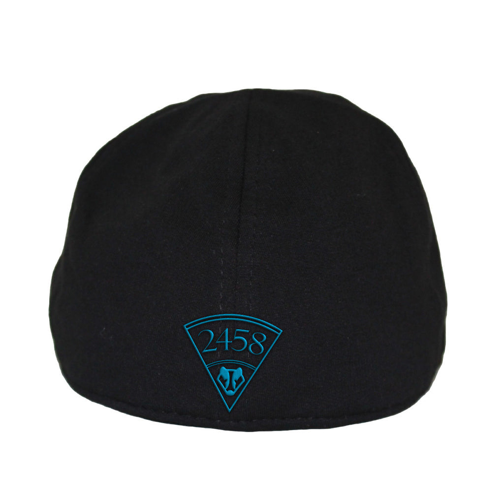 The Honey Badger 6-Panel Boston Scally Cap - Black