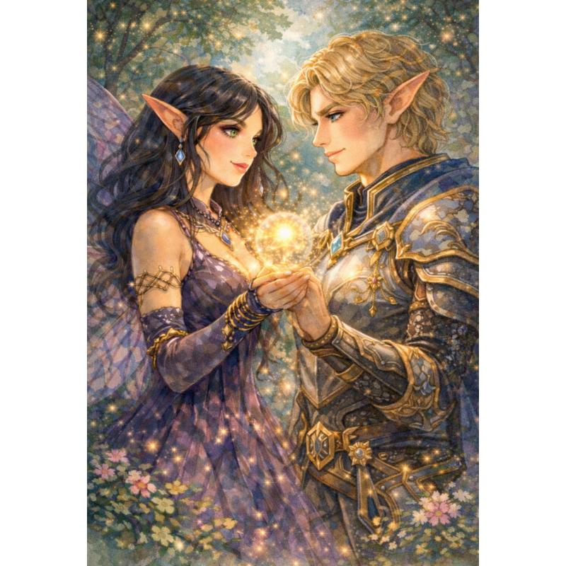 Angie_Color Collaboration |Elf Couple Magic – Partial AB & Fairy Dust ...