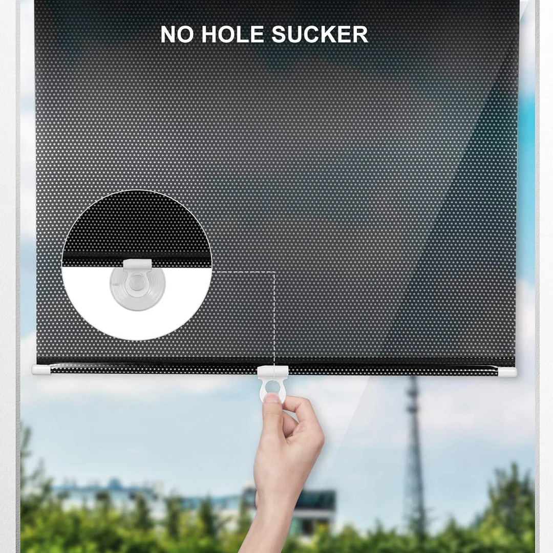 🔥Last Day Promotion 49% OFF🔥Retractable Window Roller Sunshade For ...