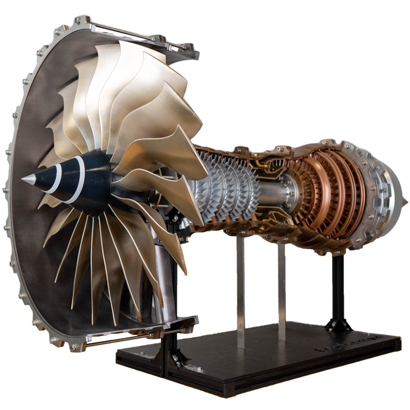 Trent 900 Aircraft Engine Model Kit - Build Your Own Jet Engine--Global ...