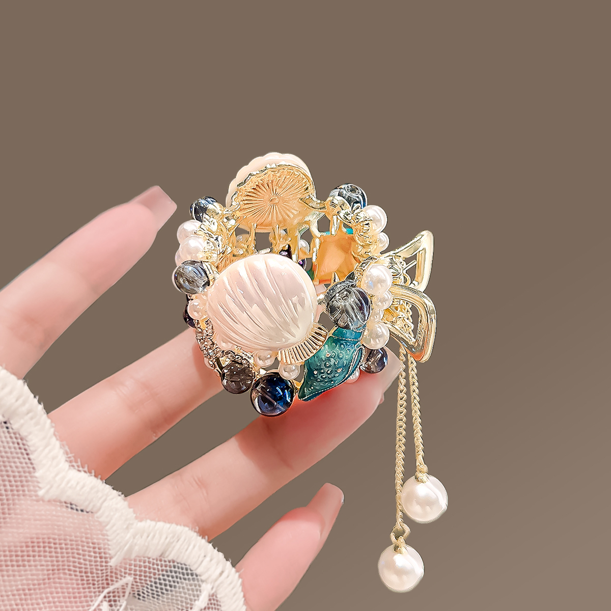 Shell Conch Hairpin KERENTILA