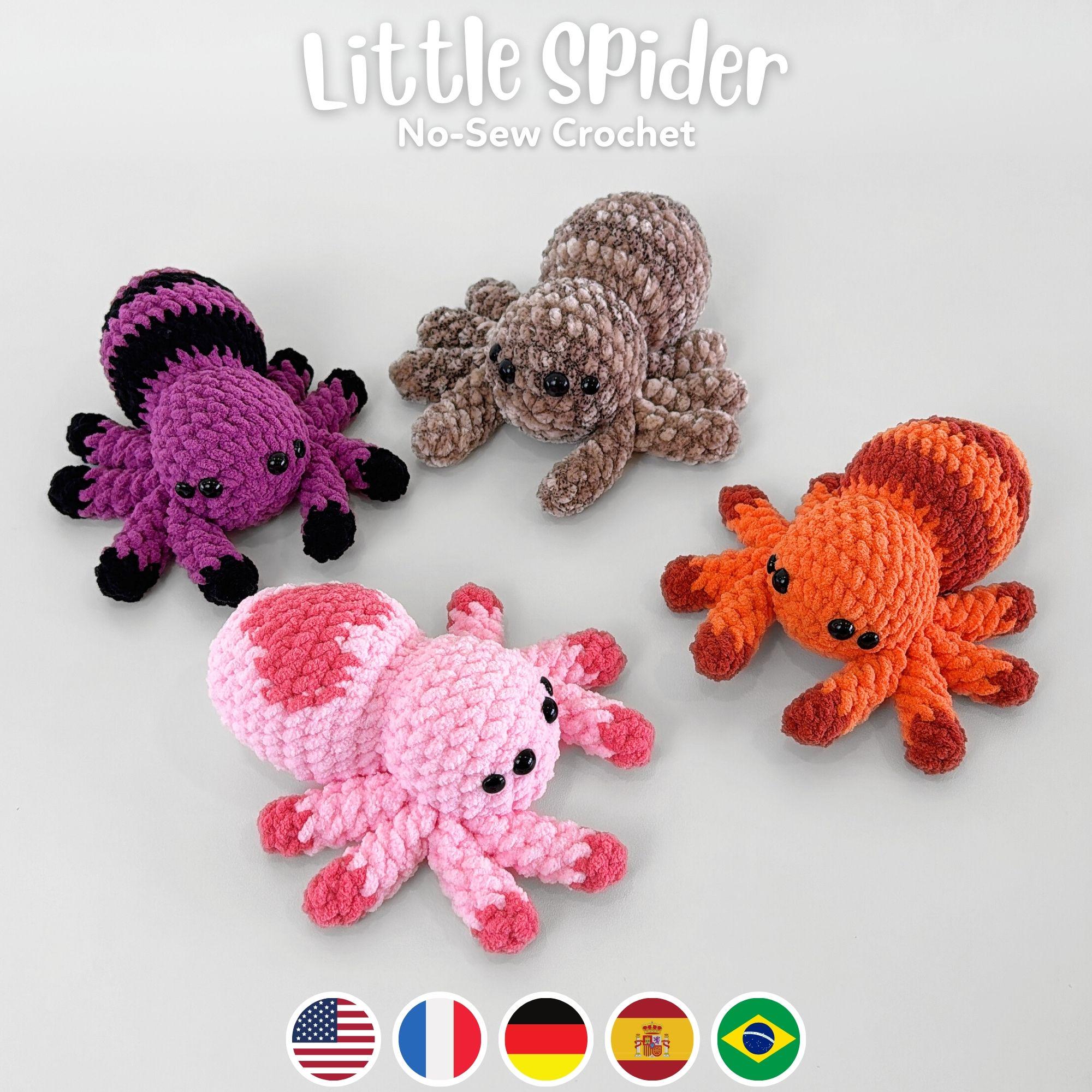 Spiders 3-1 Crochet Doll PDF Pattern
