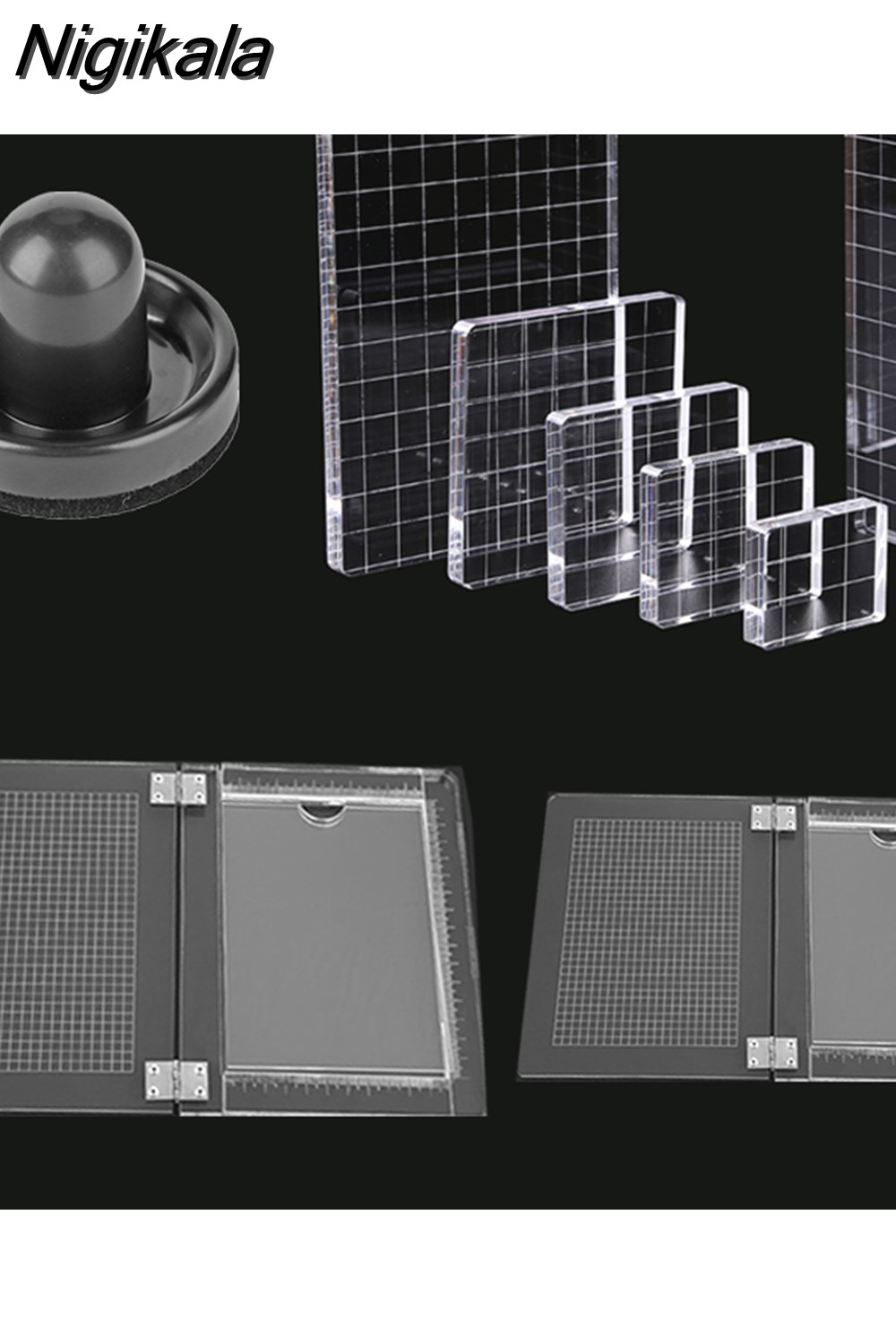 Nigikala Stamping Pressure Tools With Stamping Platform Clear Acrylic ...