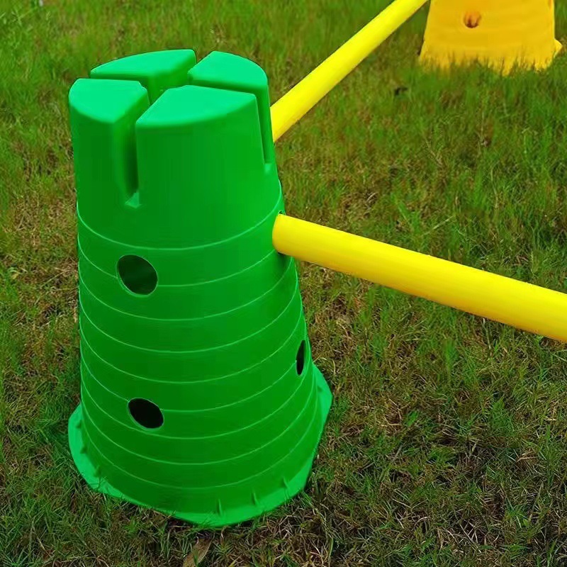 Obstacle sign ice cream bucket