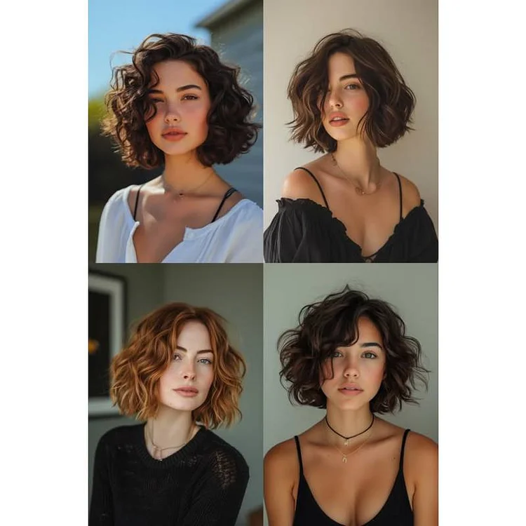 Short curly hair topper 2C
