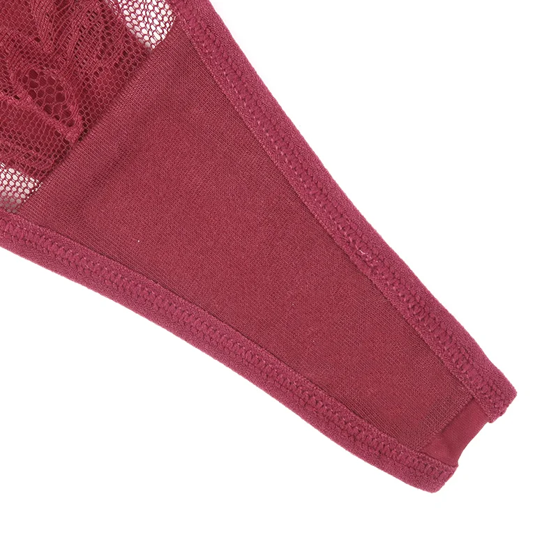 billionm Thong Low-Rise Lace G-string Panties Women Transparent Sexy ...