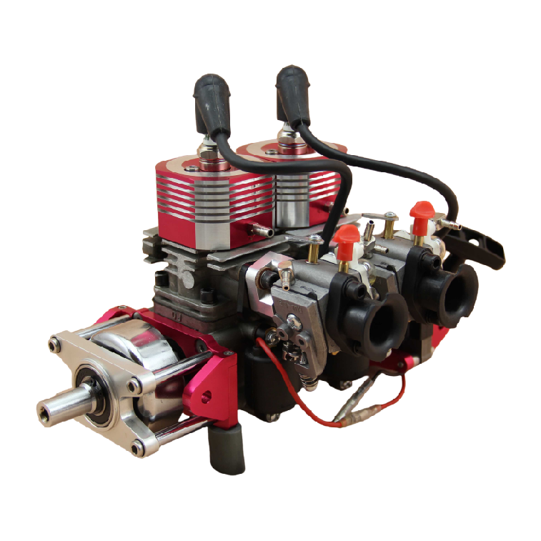 58CC Two Cylinder Gas Engine for 1/5 RCMK ZENOAH Marine Gas Engine RC Boat