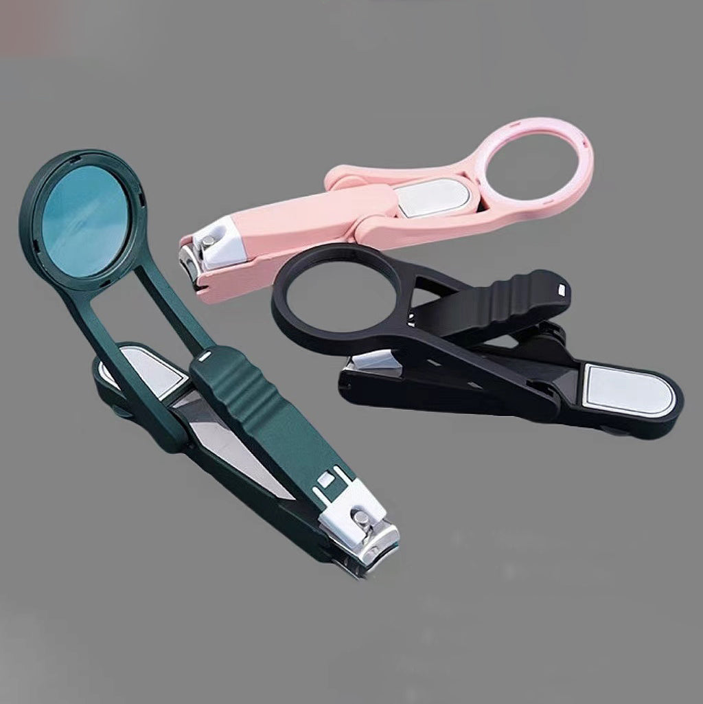 Multi-functional Creative With Magnifying Glass Practical anti-splash ...
