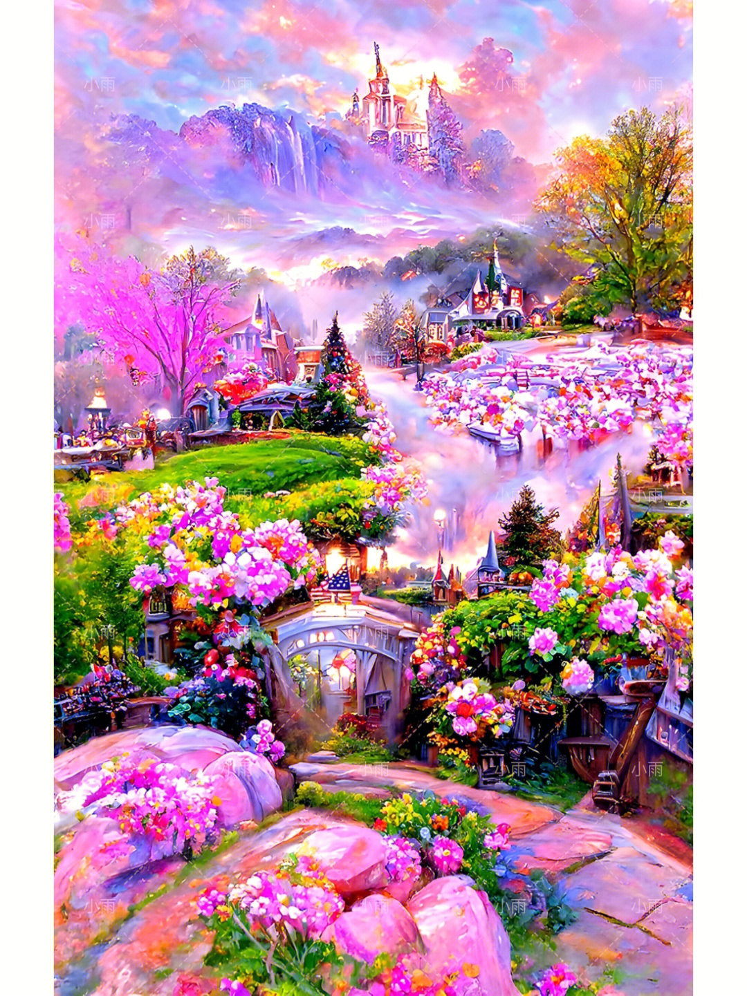 Full Round/Square Diamond Painting Kits | Scenery