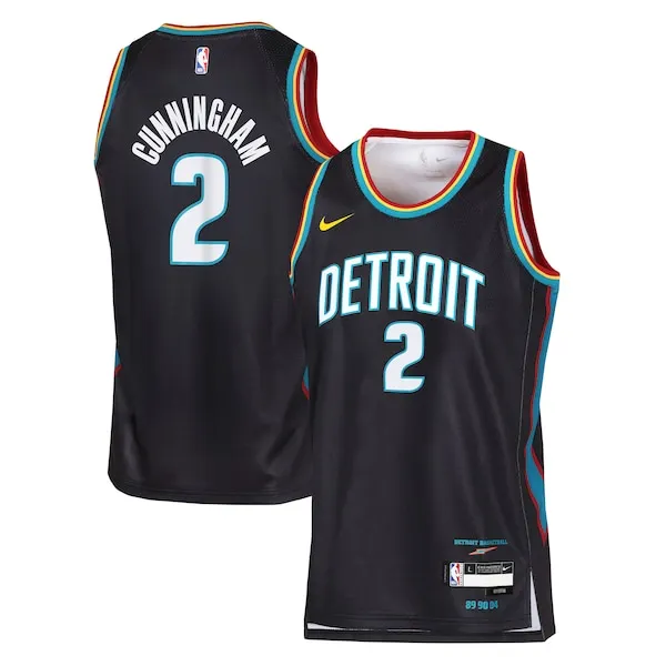 Cade Cunningham Detroit Pistons Nike Youth 2025/26 City Edition ...