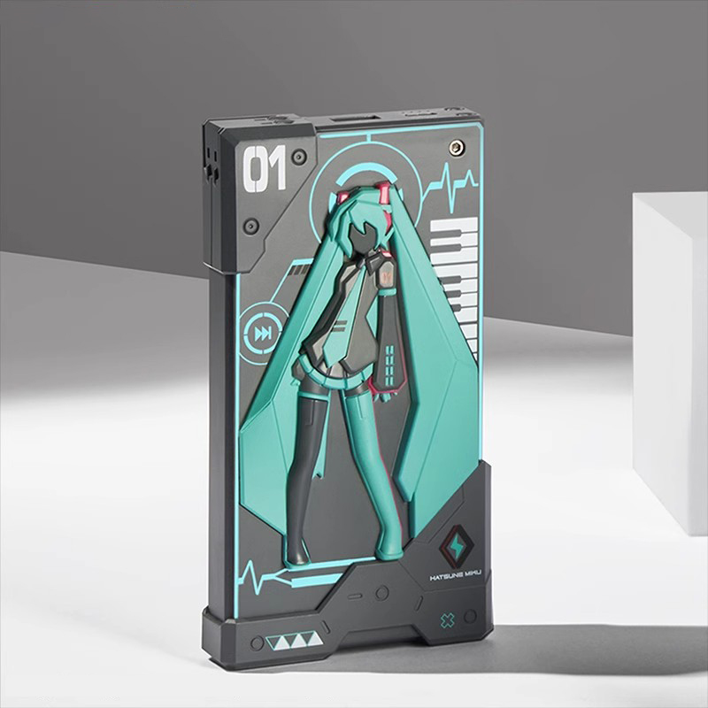 Infinite Creative Hatsune Miku Power Bank Assembly DIY Gift Two-way ...