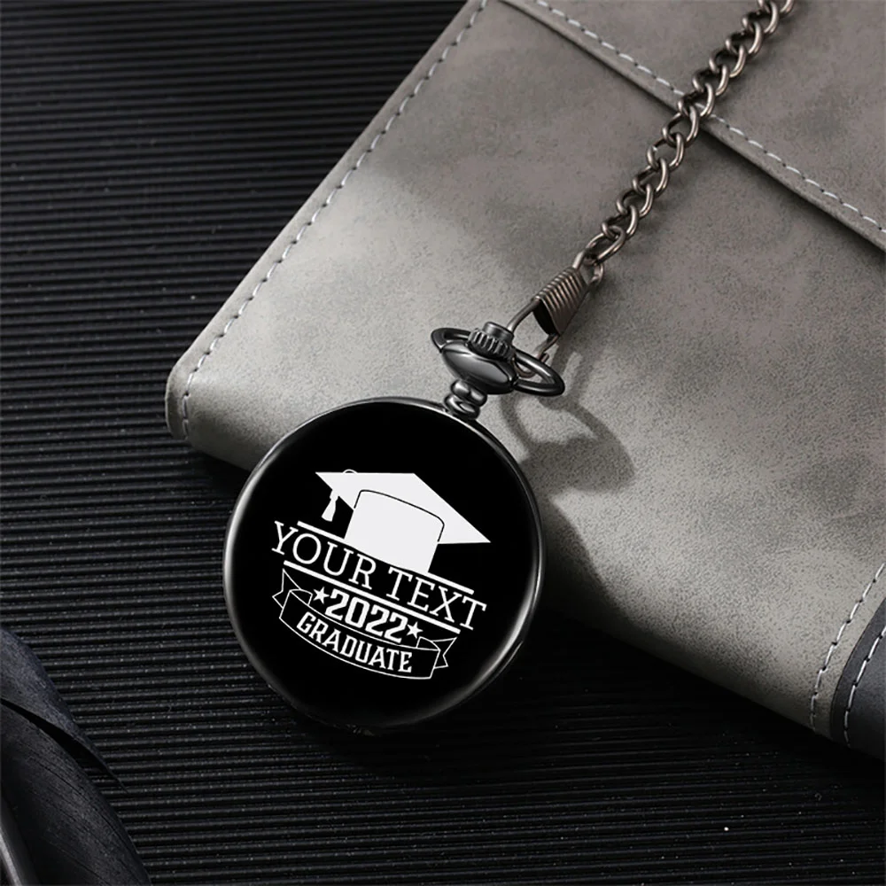 Customized Graduation gift Pocket Watch for Men