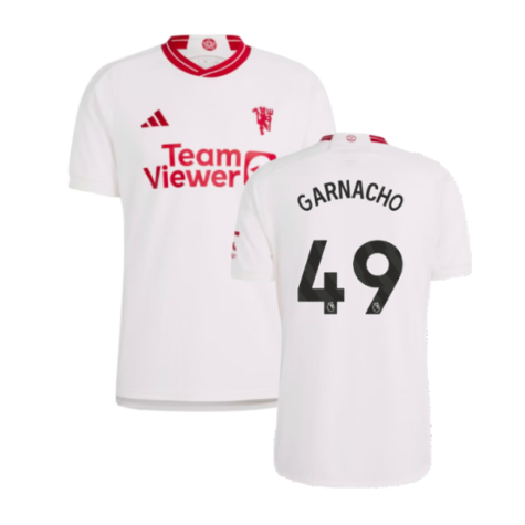 Manchester United Garnacho 49 Third Shirt 2023-2024