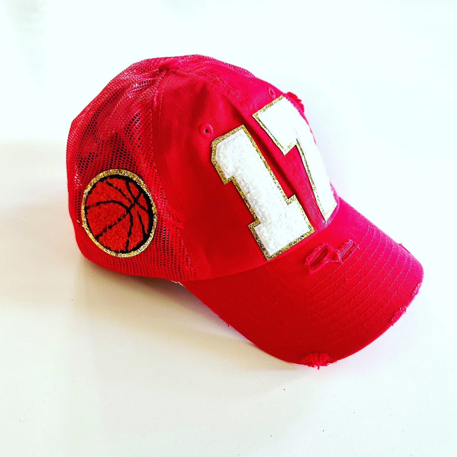 Custom Game Day Varsity Number Hat