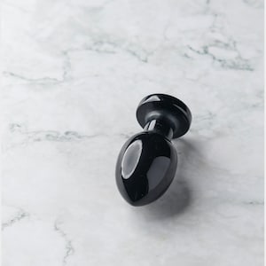 Anal Plug "Janus" Obsidian