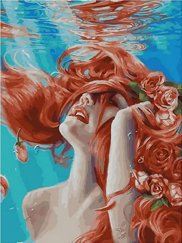 DIY Painting By Numbers | Mermaid - 40*50cm