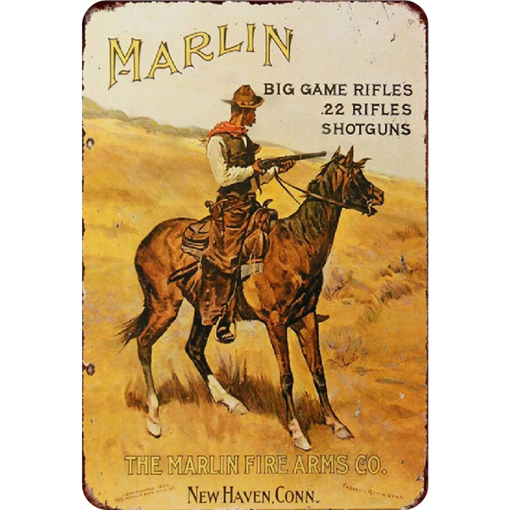 Marlin Firearms - Metal Tin Signs(8*12Inch/12*16Inch)