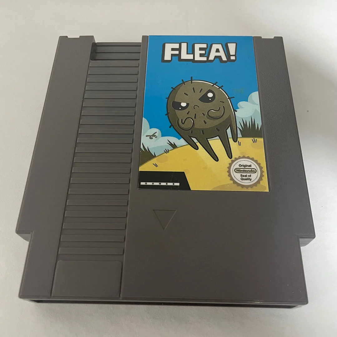 FLEA! NES For Nintendo Entertainment System Console - 8 Bit Game Cartridge