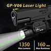 GOPLANT 1350 Lumens Weapon Laser Light Long Runtime 160 Minutes, Type-C ...
