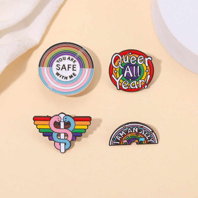 LGBTQ enamel pin