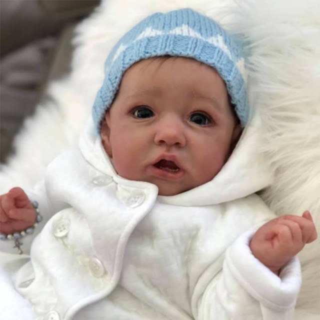 [Mini Doll]12'' Realistic Reborn Baby Doll Real Silicone Babies Named ...