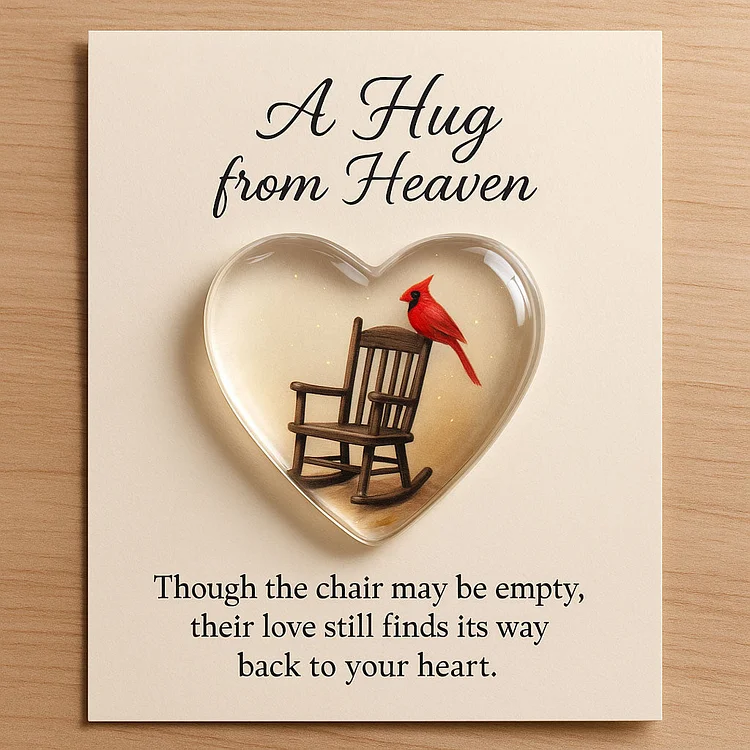 Cardinal Pocket Hug Keepsake