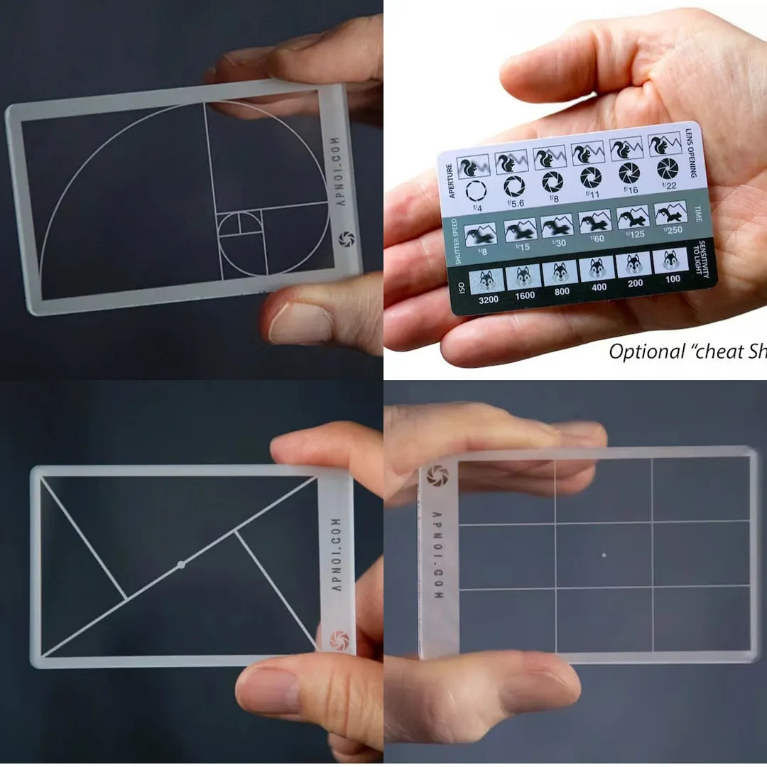 Golden Ratio/Fibonacci Composition View Finder📷