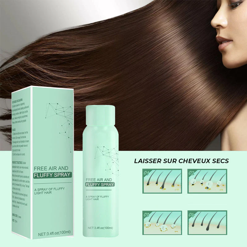 Spray Volumisant Pour Les Cheveux Spray Sans Rinçage Anti-gras