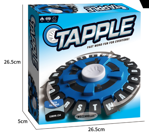 Tapple - The Ultimate Fast-Paced Word Game for Family and Friends