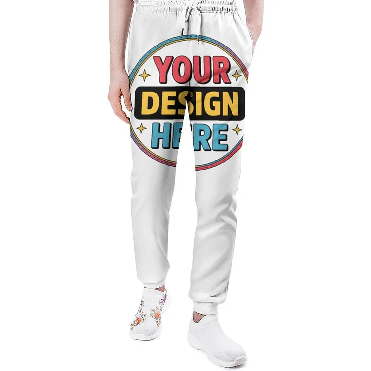 Personalized Custom Tapered Men's Sweatpants for A Perfect Fit
