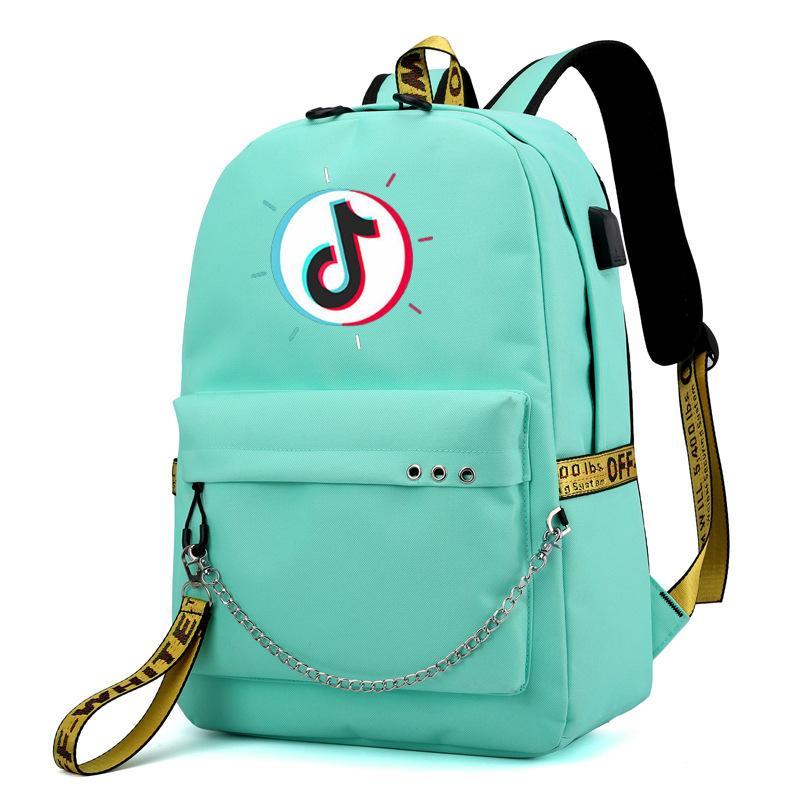 Fashion Tik Tok Backpack School Backpack For Teenage Fans