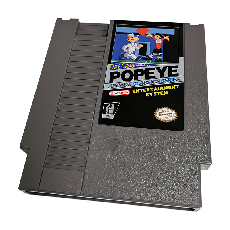 8 Bit NES Game Card - Popeye - NES Games Cartridge - For NES Console ...