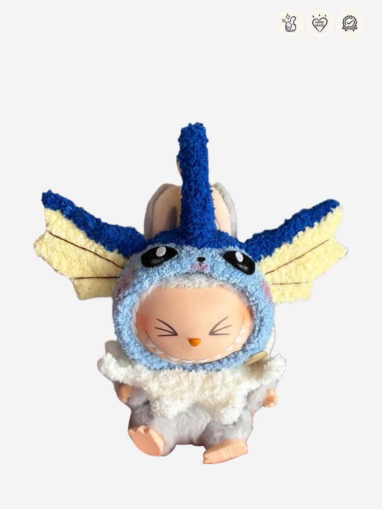 LABUBU Pokémon Vaporeon Outfit