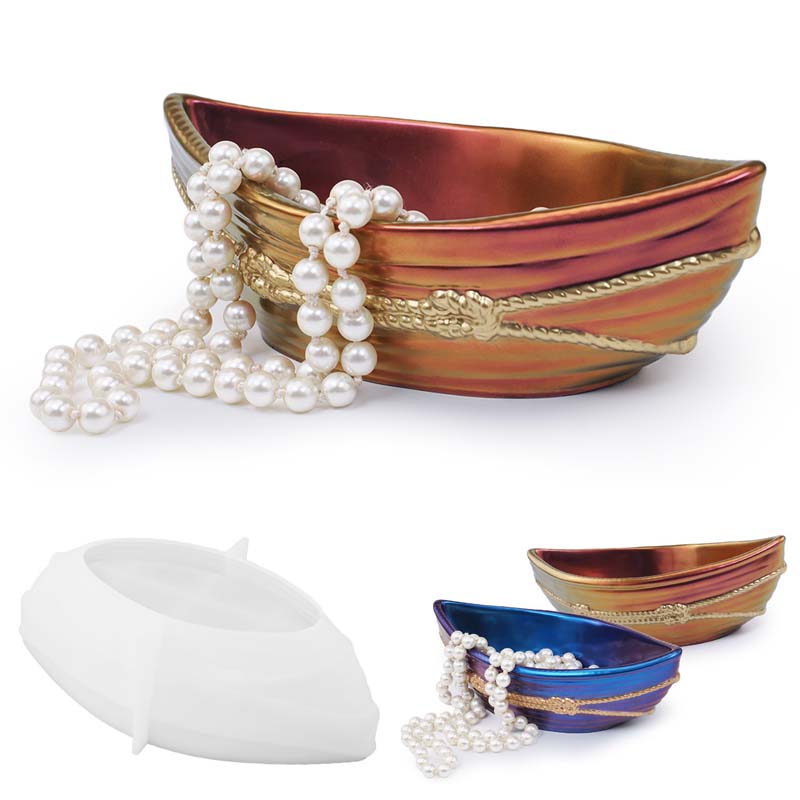 Pirate Ship Storage Box Resin Mold | Unique Resin Molds for DIY Crafts ...