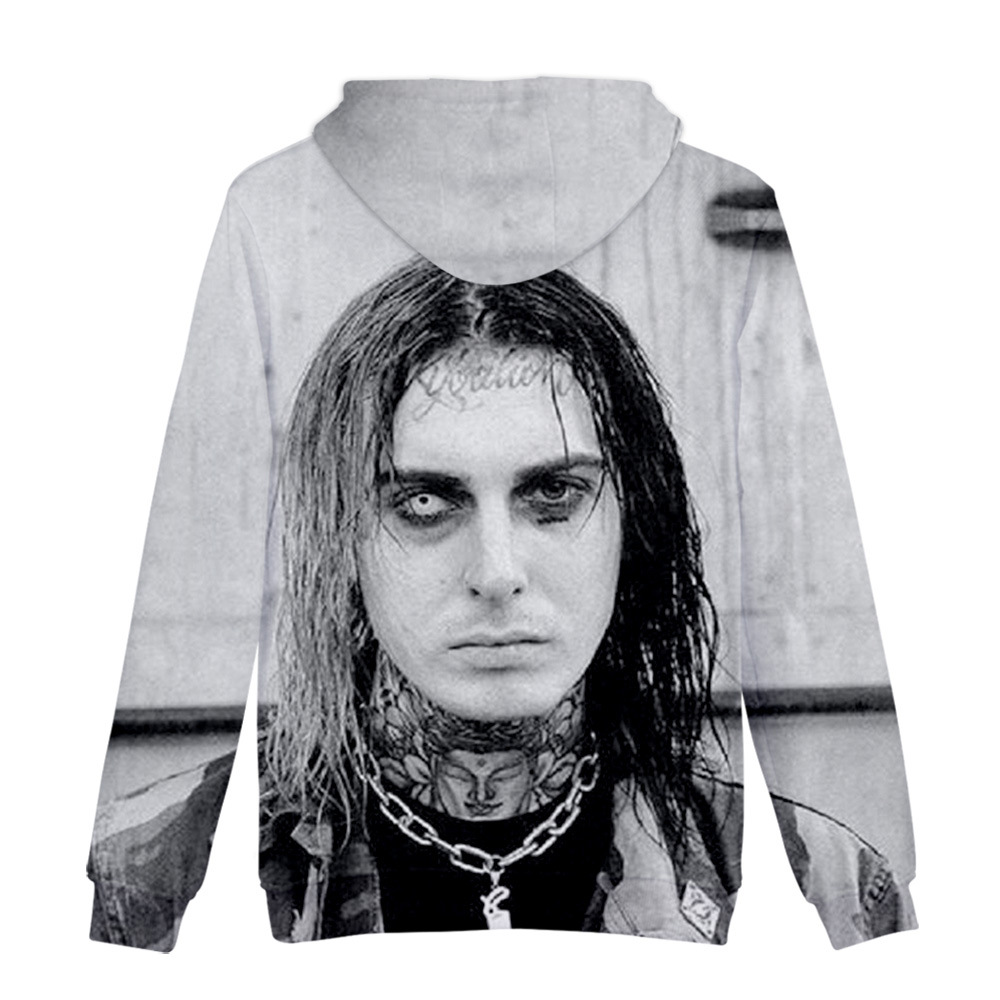 Ghostemane Hoodie 3D Printed Pullover Sweatshirt