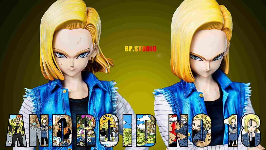 1/6 & 1/4 Scale Android 18 / Lazuli - Dragon Ball Resin Statue - BP Studios