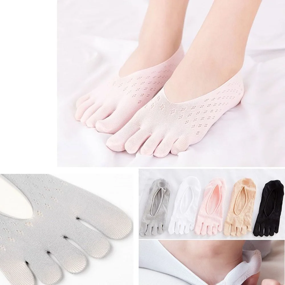 Thin five-finger socks