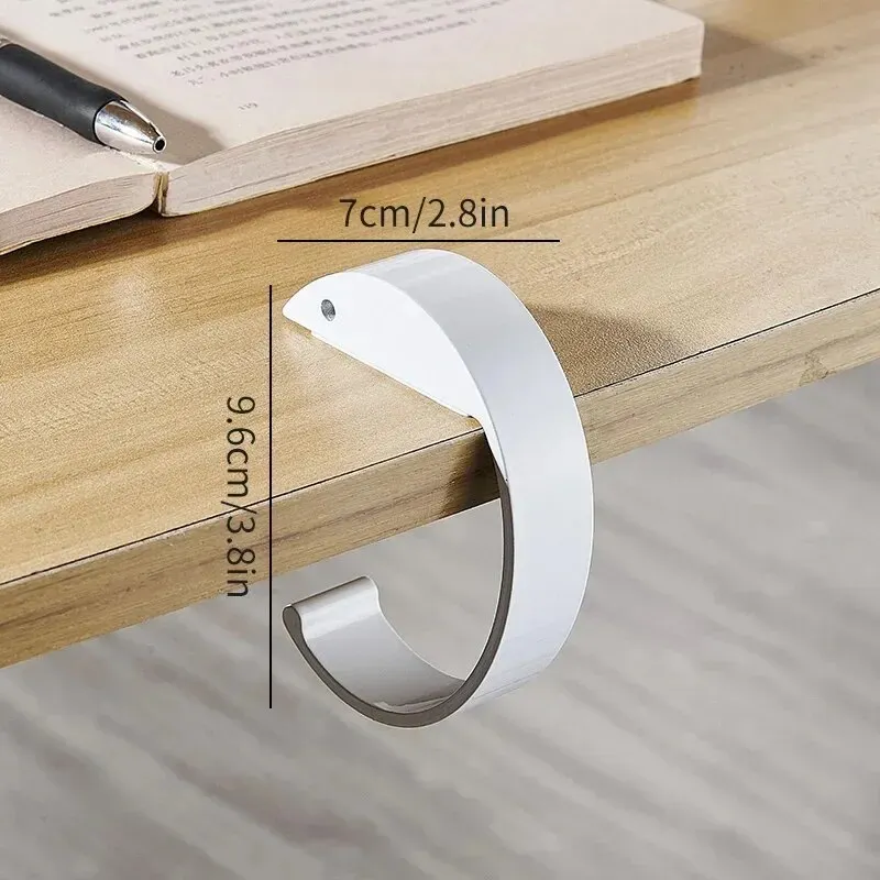 Nigikala Hooks Multi-Purpose Table Edge Hook Office Handbag Bag Holder ...