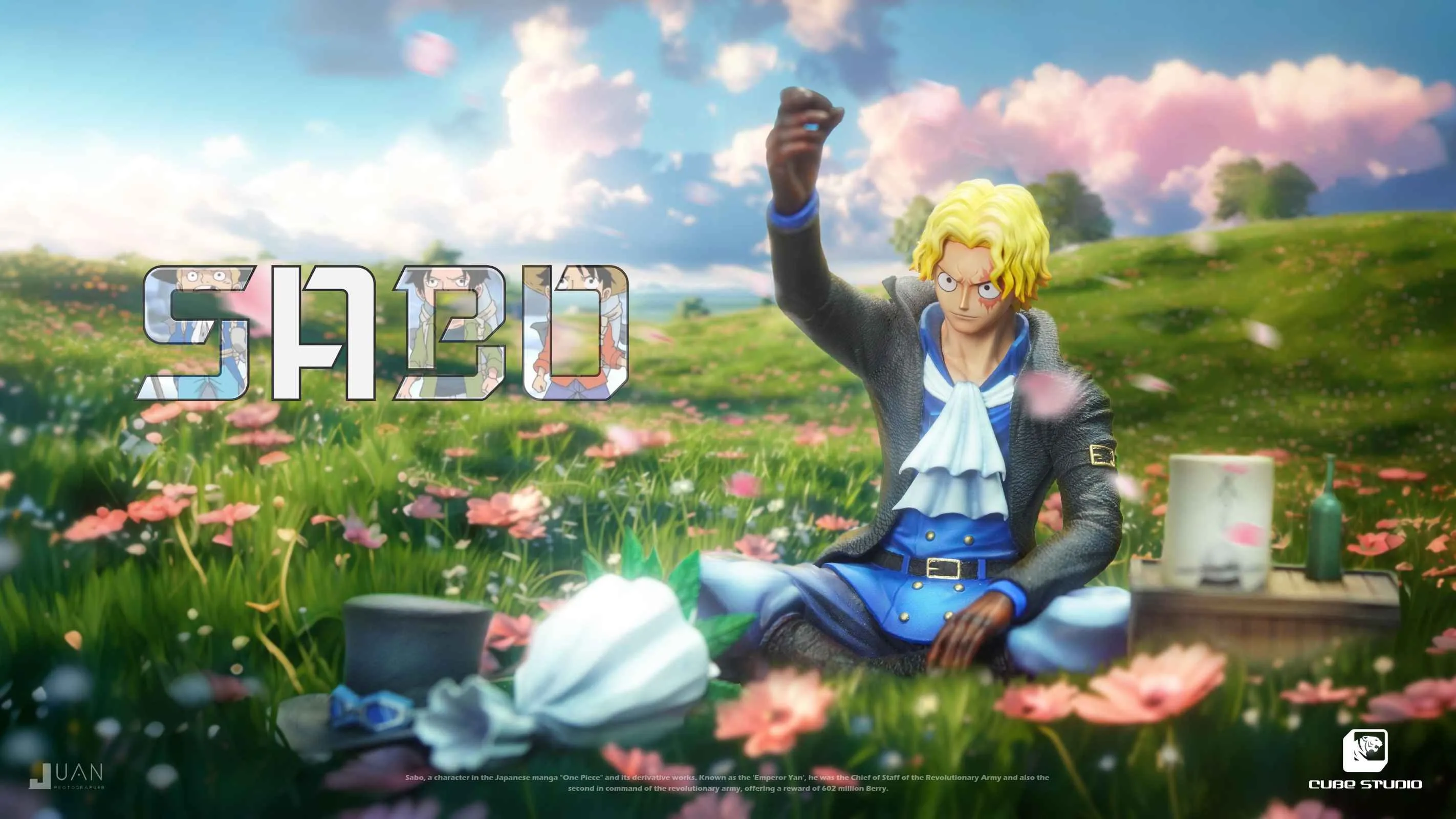 1/6 Scale Final Farewell Sabo - ONE PIECE Resin Statue - CUBE Studio