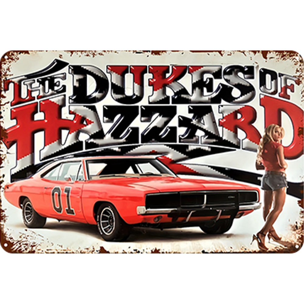 The Dukes Of Hazzard - Metal Tin Signs(8*12Inch/12*16Inch)
