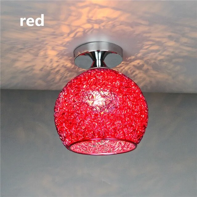 Modern LED Colorful Ceiling Light Aluminum E26/27 Kitchen Bedroom Porch ...
