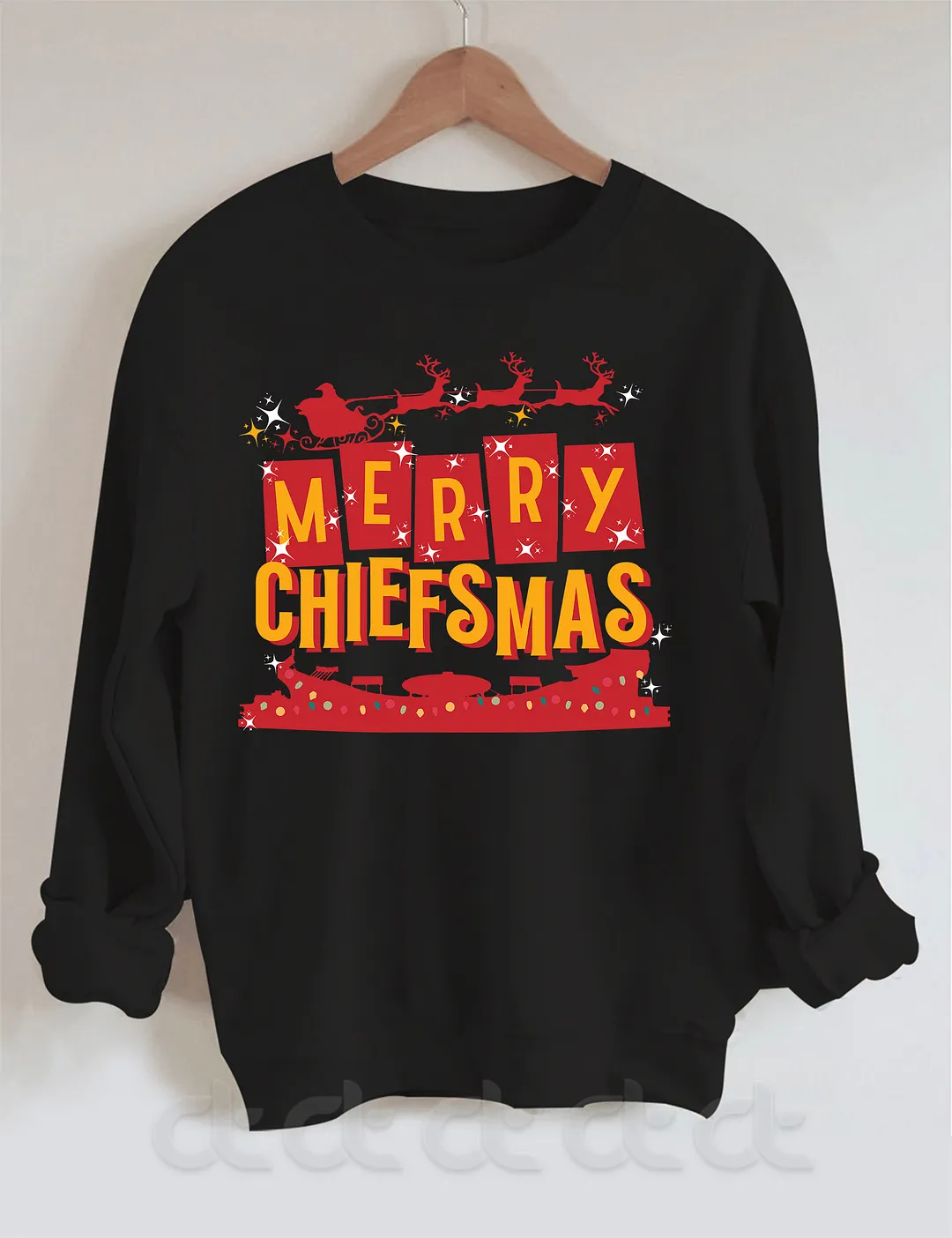 Kansas City Chiefs Merry Chiefsmas Sweatshirt