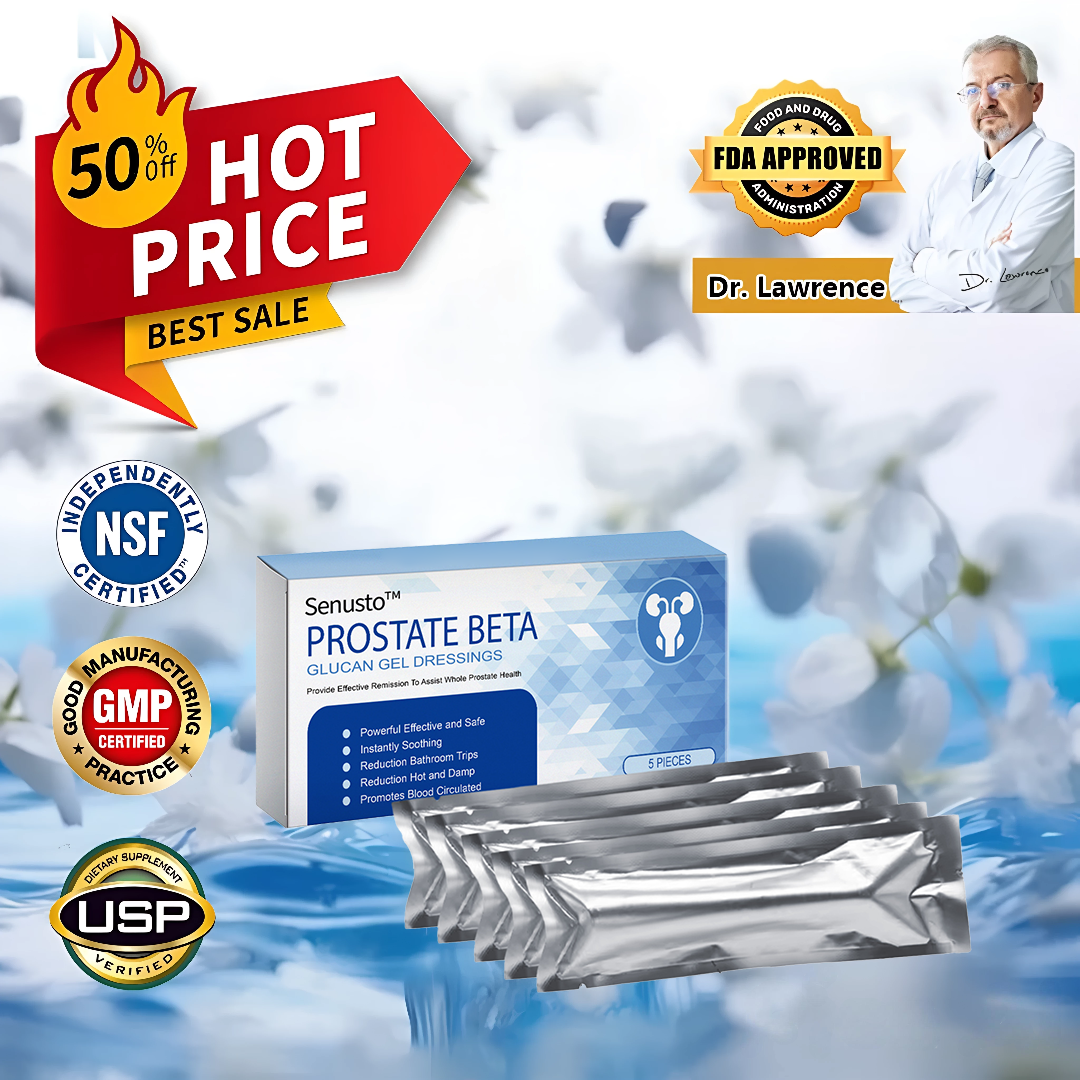 🔥Last Day Promotion 50% OFF Prostate Beta Glucan Gel Dressings