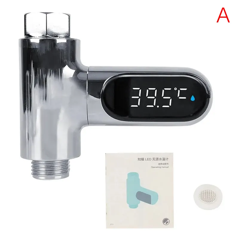 Hot Tub Water Temperature Monitor Electricity Home LED Display Shower ...