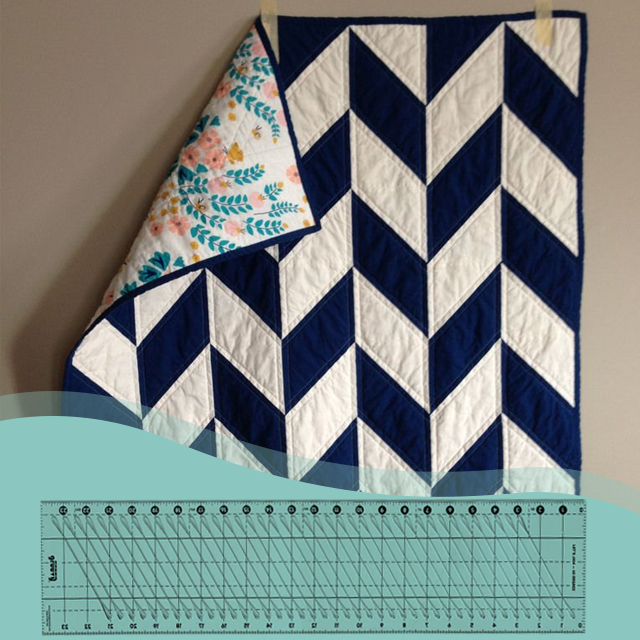 Jelly Roll Cutting Sew Ruler
