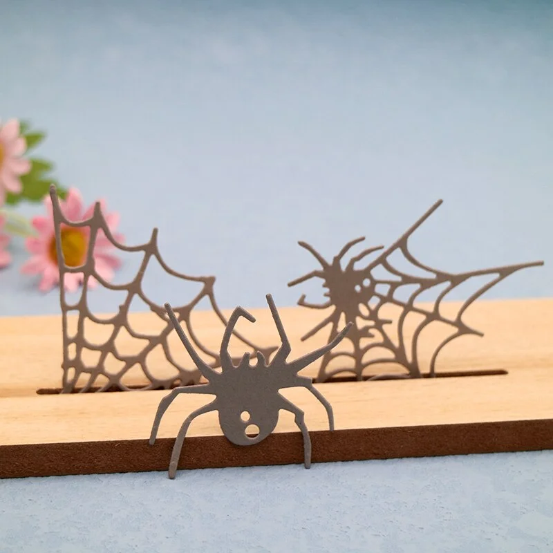 Nigikala Craft Die Cut Spider Cutting Dies Scrapbook Spider Web DIY ...