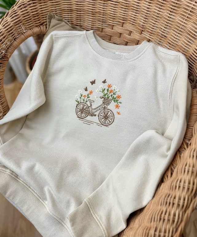 Blossom Ride Embroidery Kit