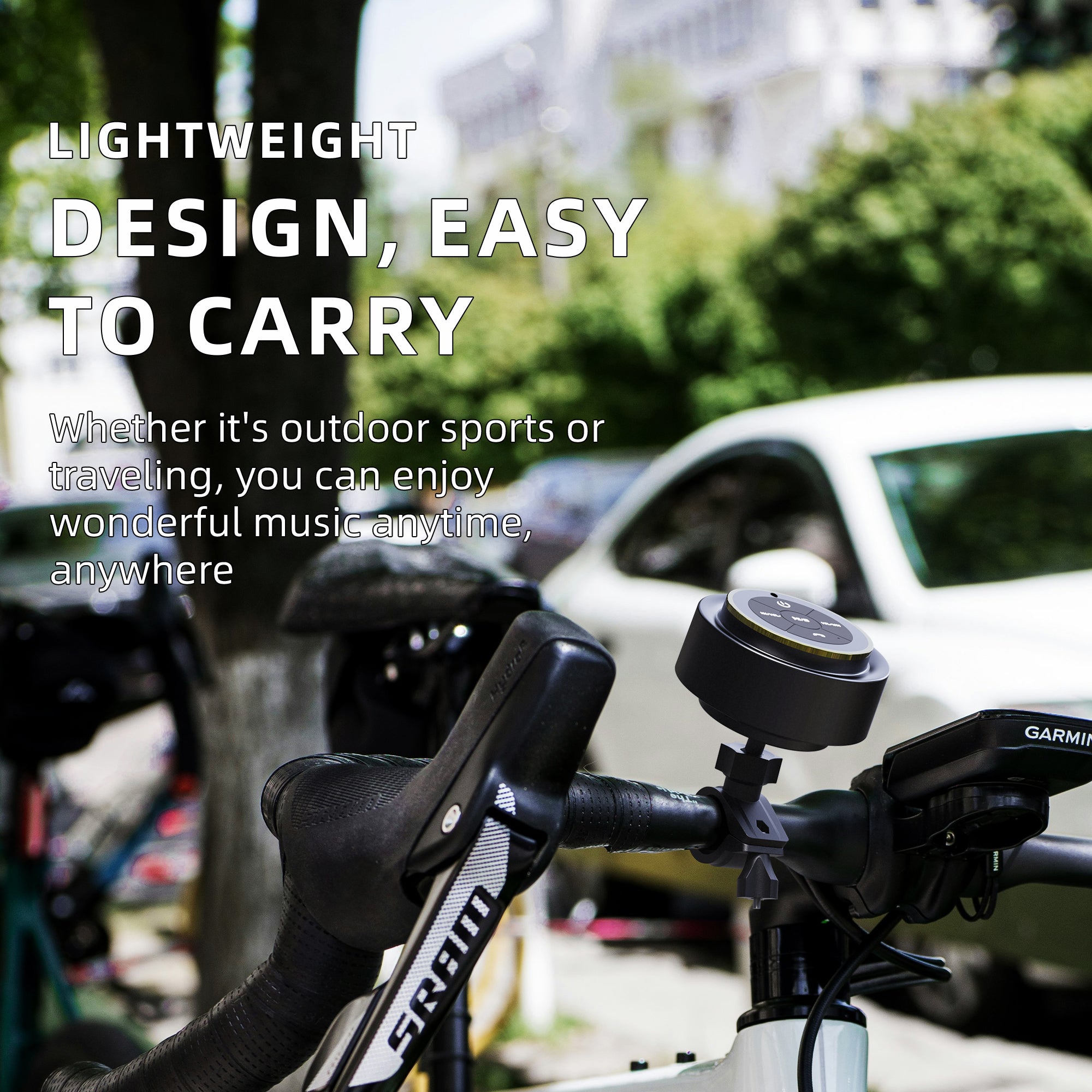 SAKER Portable Bluetooth Shower Speaker